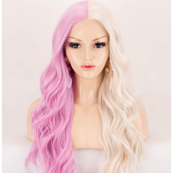 Accessories | 24 Split Dye Blonde Ombr Lace Front Wig New | Poshmark